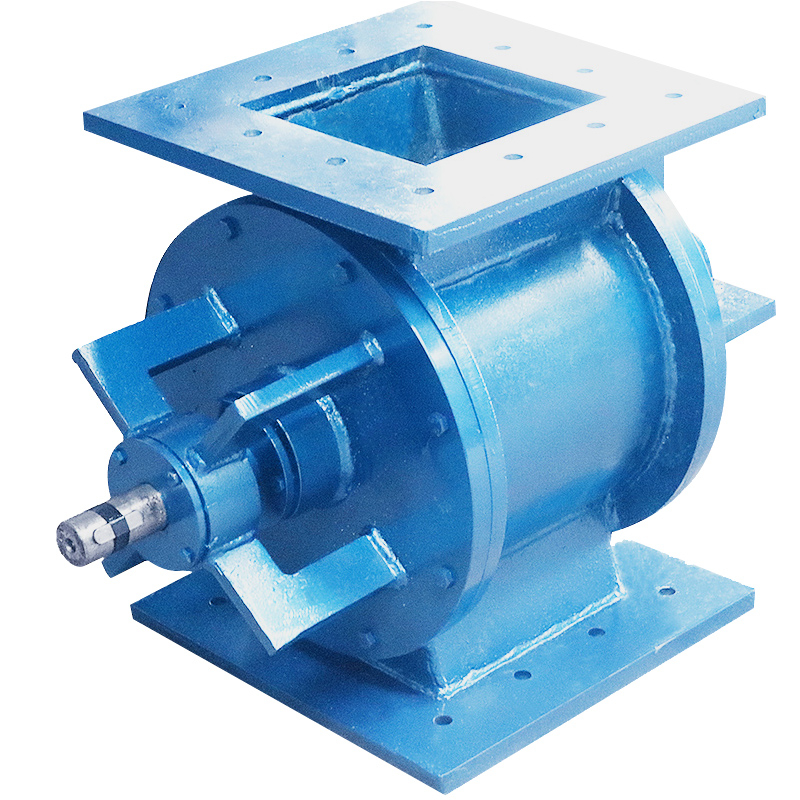 Heat-Resistant Carbon Steel Valve Rotary Airlock For Dust Collector - Speed